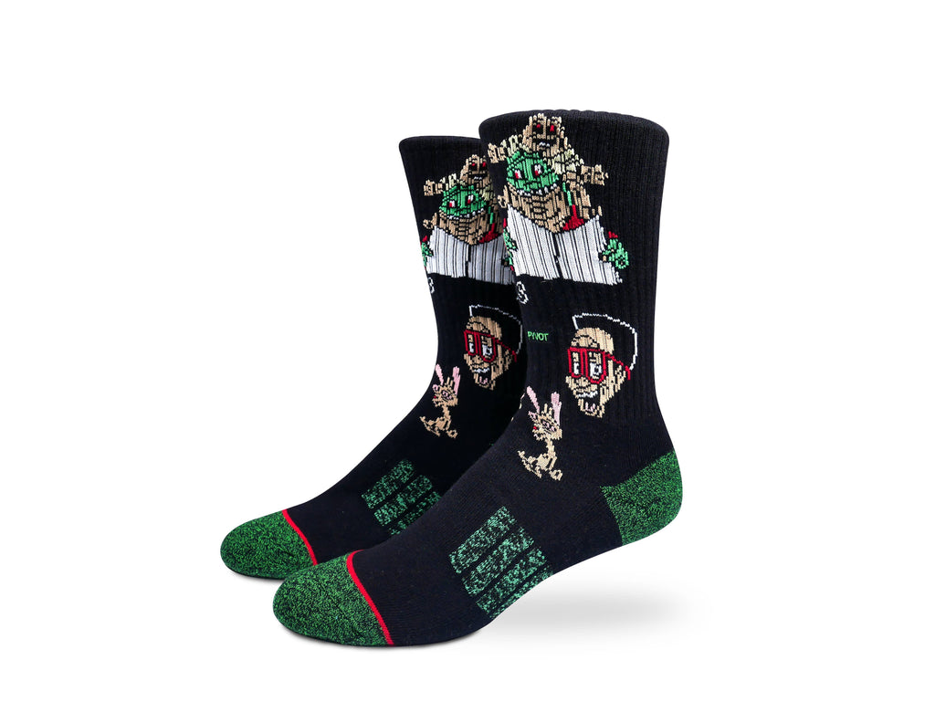 90's Obnoxious Socks: Black / One size – Nevada Fine Arts